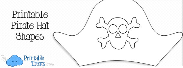 Pirate Hat Template Printable Treats