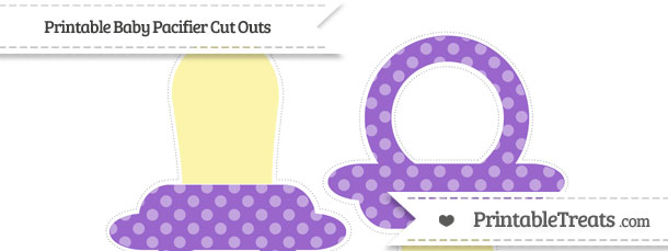 Baby Pacifier Template