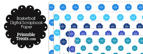 Printable Basketball Shape — Printable Treats.com