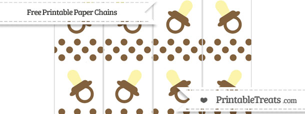 Baby Pacifier Template Printable