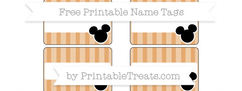 Free Printable Mickey Mouse Name Tags - Printable Word Searches