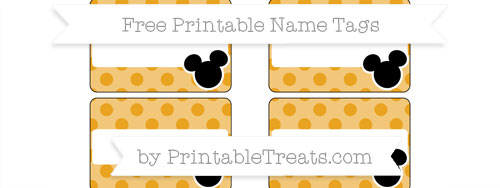 Free Printable Mickey Mouse Name Tags - Printable Word Searches