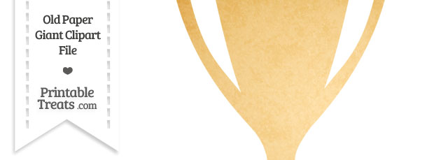 Free Printable Trophy Template — Printable Treats.com