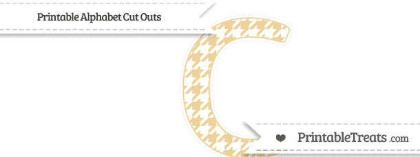 Free Pastel Bright Orange Houndstooth Pattern Extra Large Capital ...