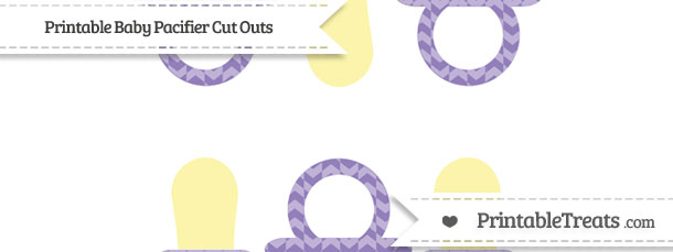Pastel Dark Plum Herringbone Pattern Small Baby Pacifier Cut Outs ...