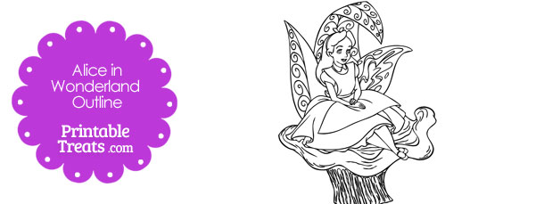 Alice in Wonderland Party Invites — Printable Treats.com