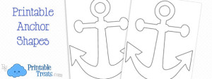 Printable Anchor Template — Printable Treats.com