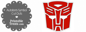 Printable Autobots Symbol Cut Outs — Printable Treats.com