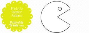 Printable Pacman Patterns — Printable Treats.com