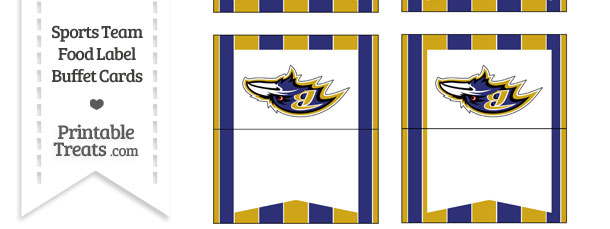 Ravens Food Label Buffet Cards — Printable Treats.com