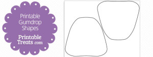 Free Printable Gumdrop Shapes — Printable Treats.com
