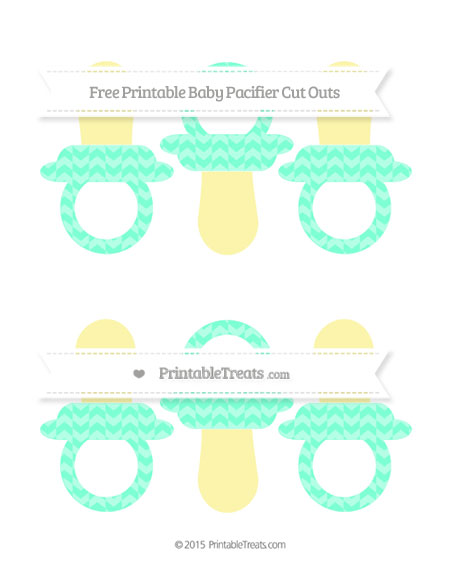 Baby Pacifier Template Printable