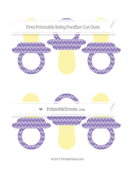 Pastel Dark Plum Herringbone Pattern Small Baby Pacifier Cut Outs ...
