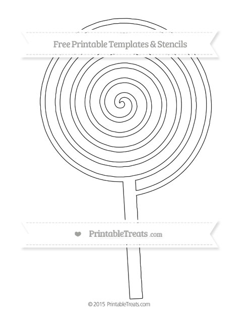 Free Printable Lollipop Template Printable Word Searches