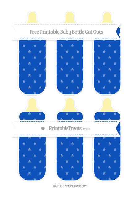 Cut Out Baby Bottle Template