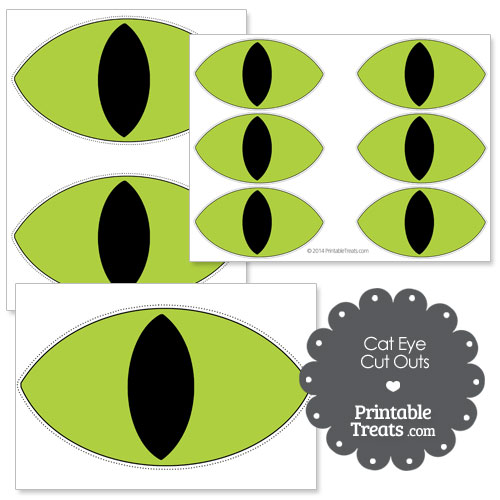 Cat Eye Template Printable Printable Word Searches